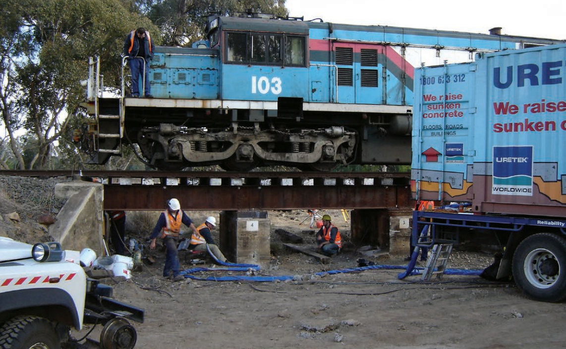Railway Bridge Re-levelled & Re-supported | Mainmark NZ