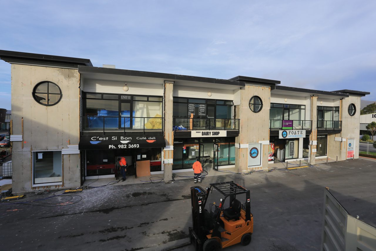 Shopping & Office Complex Re-levelled - Mainmark