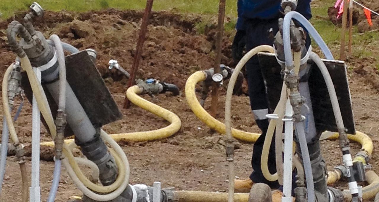Storm-water Pipeline filled with Benefil - Mainmark