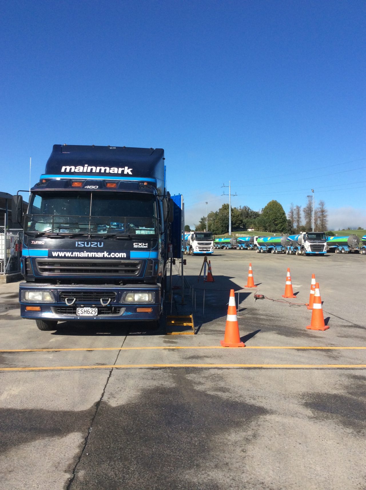Teretek® Re-levels Busy Transport Yard - Mainmark
