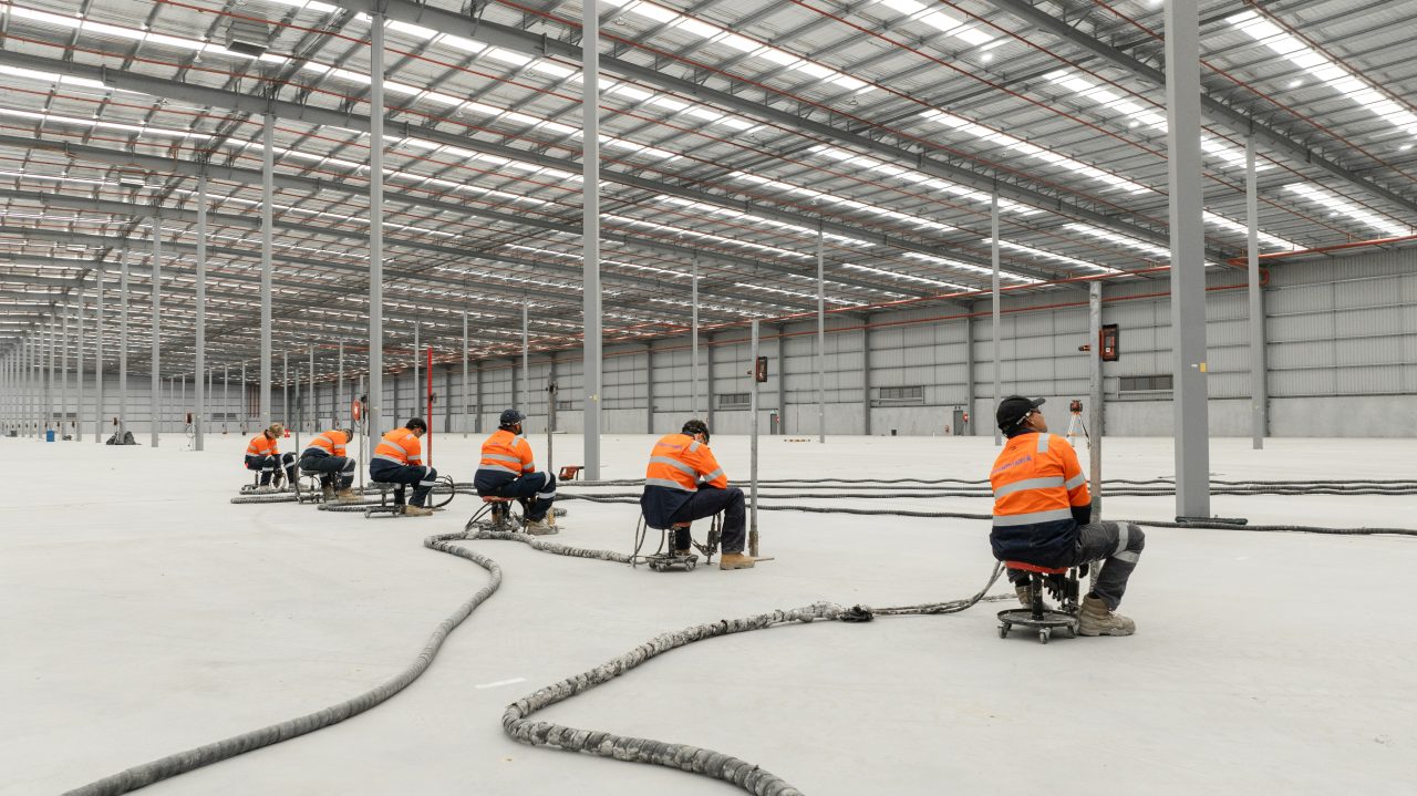 Re-levelling a 20,000m² Warehouse | Mainmark Ground Engineering